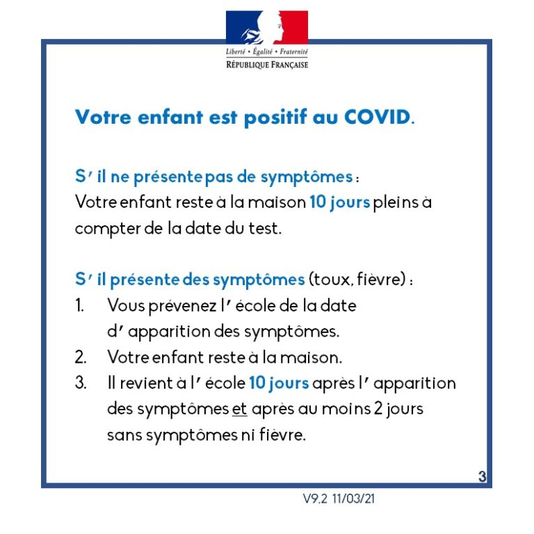 Spécial direction : les consignes COVID - Charivari à l'école