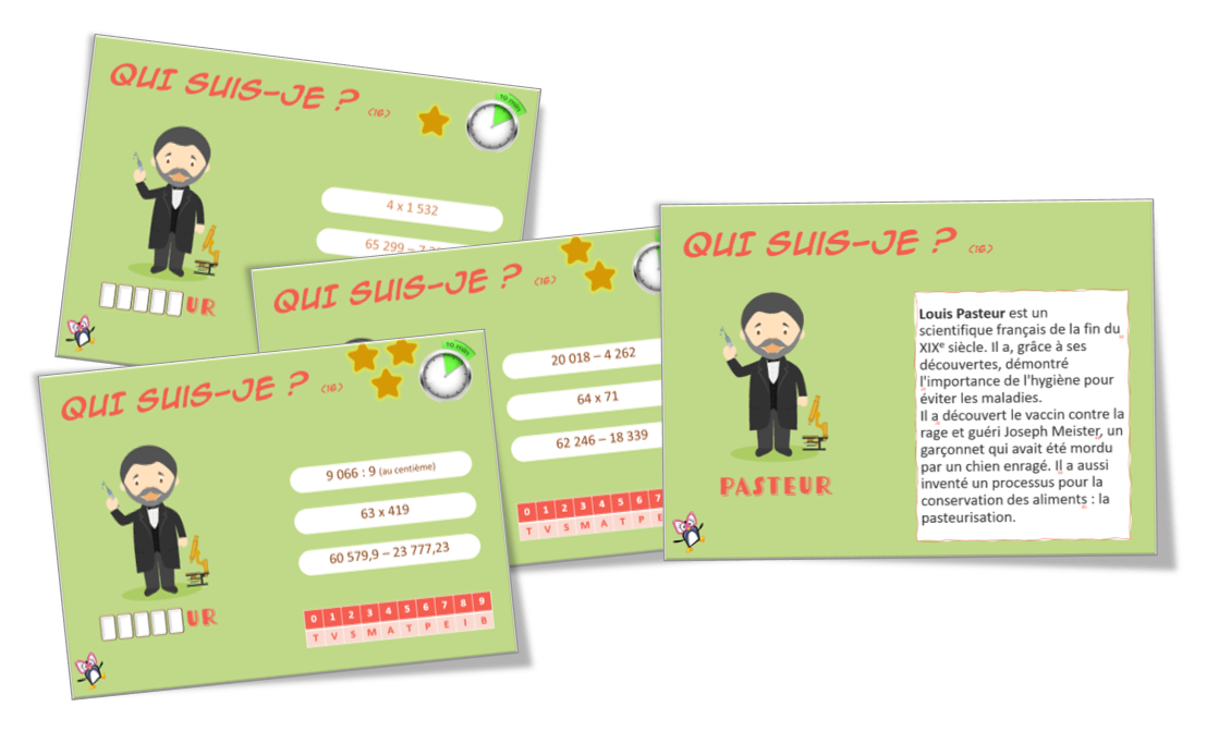 Défis de calcul posé - Charivari à l'école