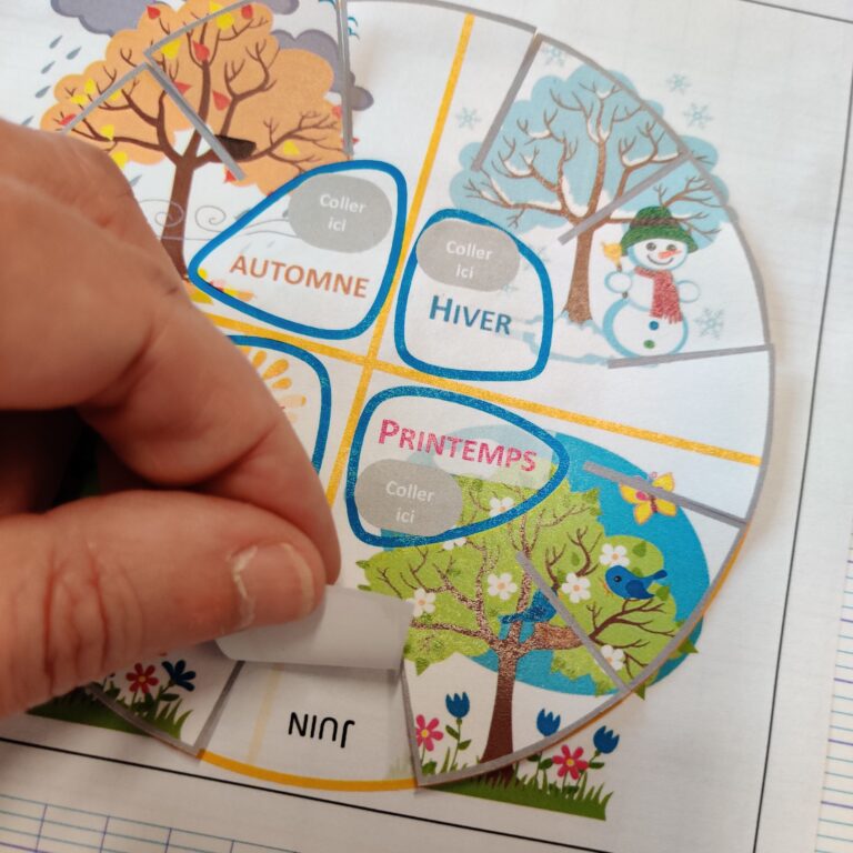 Les mois et les saisons - Charivari à l'école