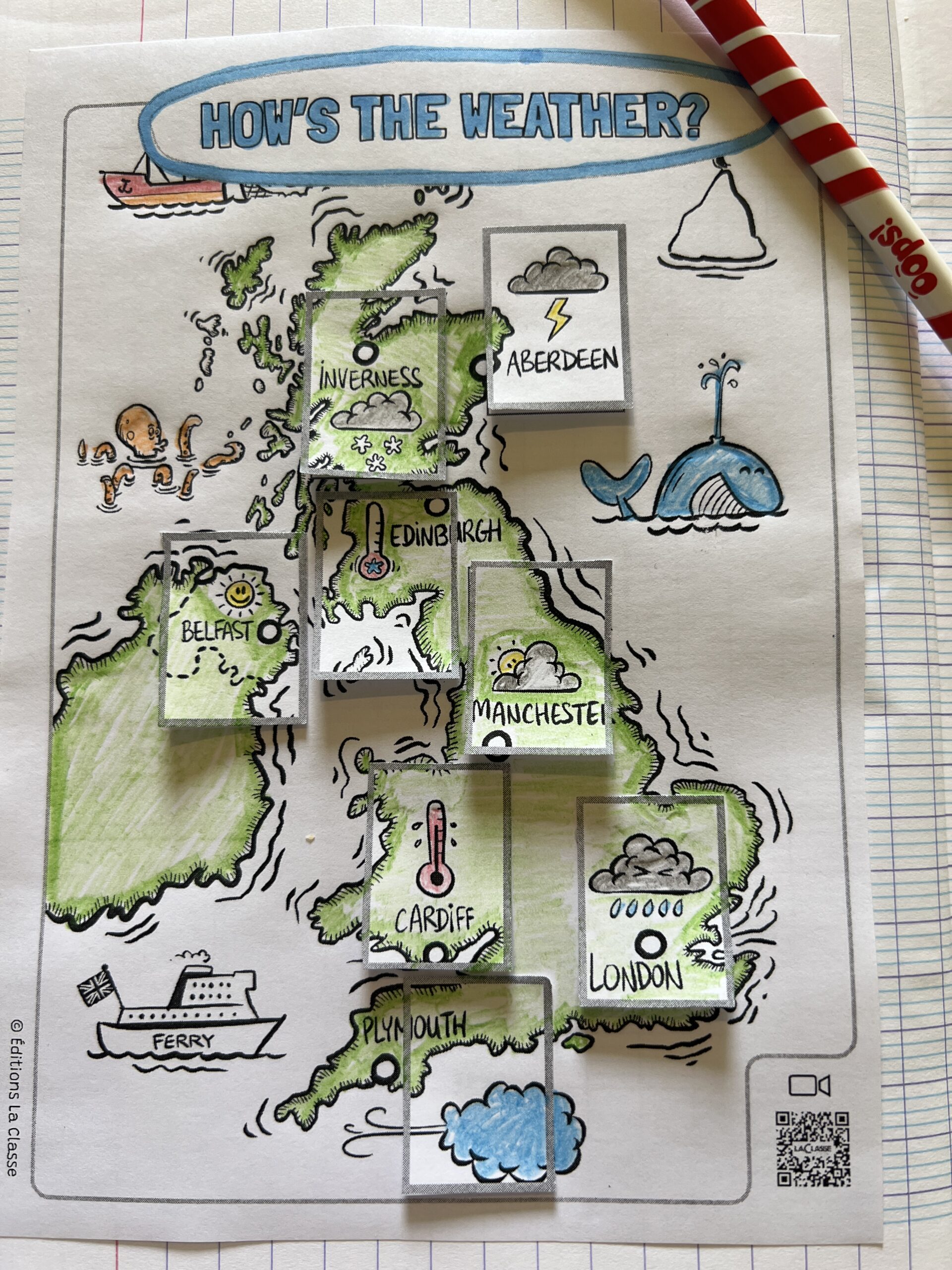 Leçons à manipuler en anglais - Charivari à l'école